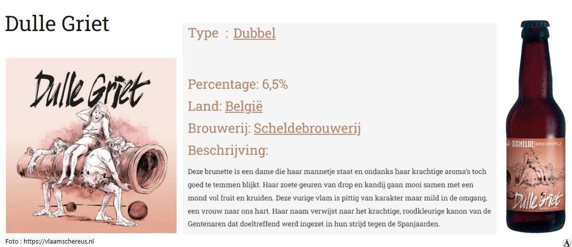 Dulle Griet | DE KUIP – GENT (Belgique – Belgium)